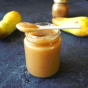 Easy Grilled pears recipe - SimplyBeyondHerbs