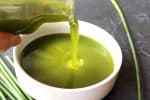 Green Chive Oil Recipe - SimplyBeyondHerbs