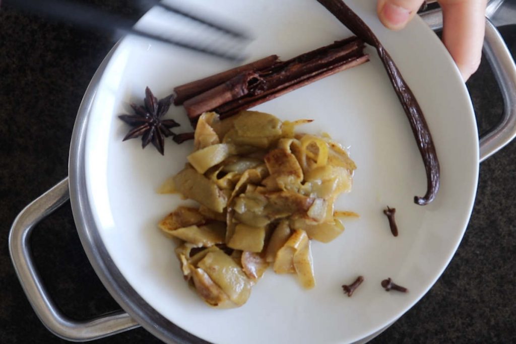 Easy Pear Butter Recipe with spices - SimplyBeyondHerbs