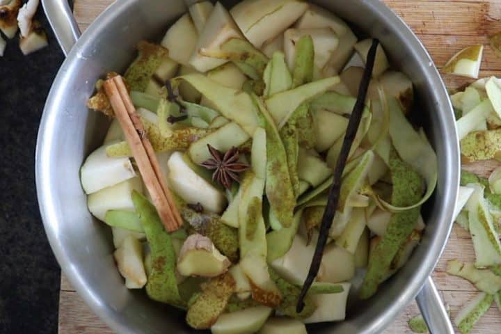 Easy Pear Butter Recipe with spices - SimplyBeyondHerbs