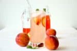 Refreshing Peach Water Recipe - SimplyBeyondHerbs
