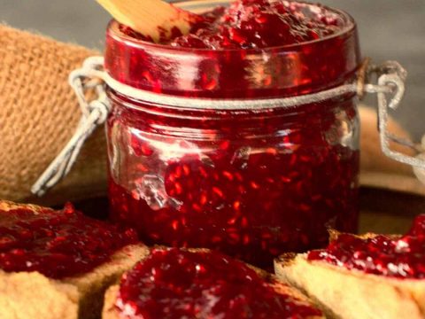 Rich Red Raspberry preserves without pectin. - SimplyBeyondHerbs