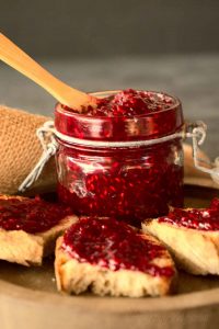 Rich Red Raspberry preserves without pectin. - SimplyBeyondHerbs