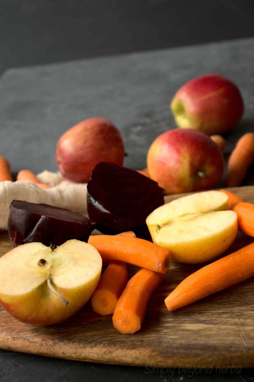 Best ABC Juice Recipe - Apple Beetroot Carrot juice - SimplyBeyondHerbs