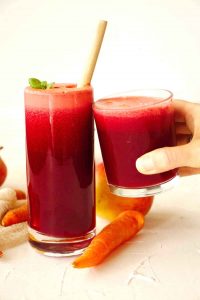 Best ABC Juice Recipe - Apple Beetroot Carrot juice - SimplyBeyondHerbs