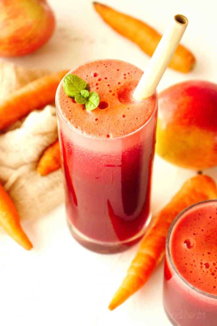 Best ABC Juice Recipe - Apple Beetroot Carrot juice - SimplyBeyondHerbs