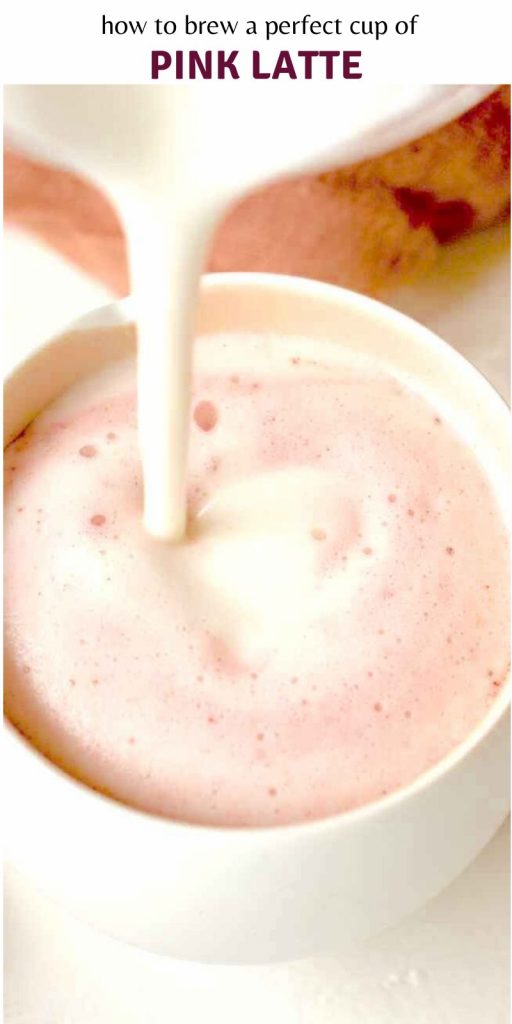 Energizing Pink Latte with Warming Spices - SimplyBeyondHerbs