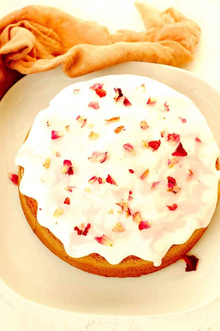 Best Rose Milk Cake: Rose Tres Leches Cake Recipe - SimplyBeyondHerbs