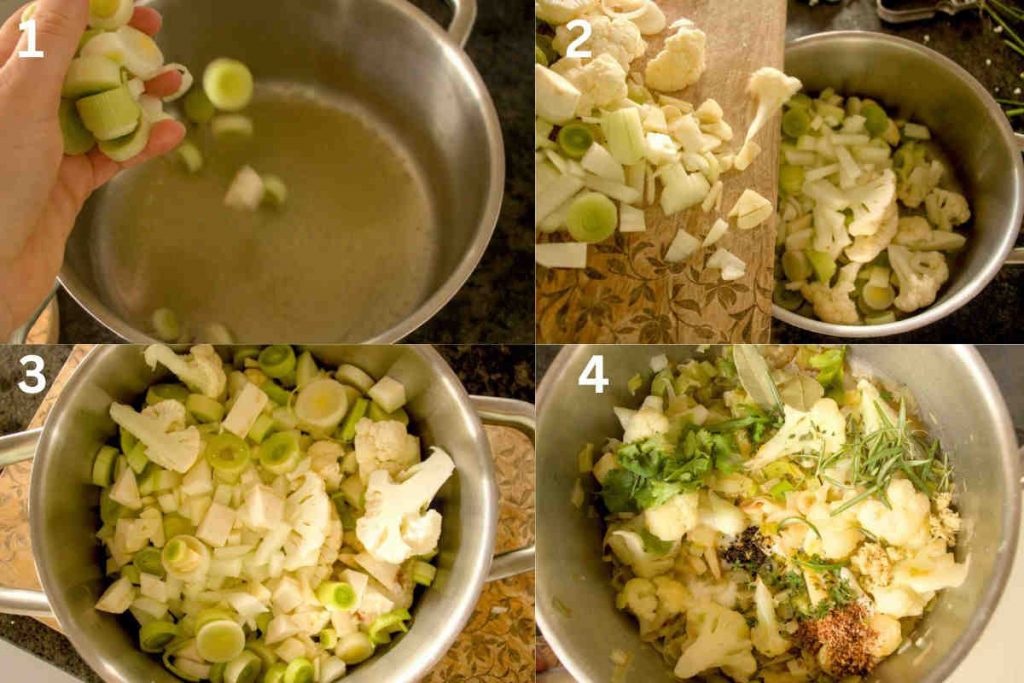 Creamy and Tasty Leek Soup without Potatoes - SimplyBeyondHerbs