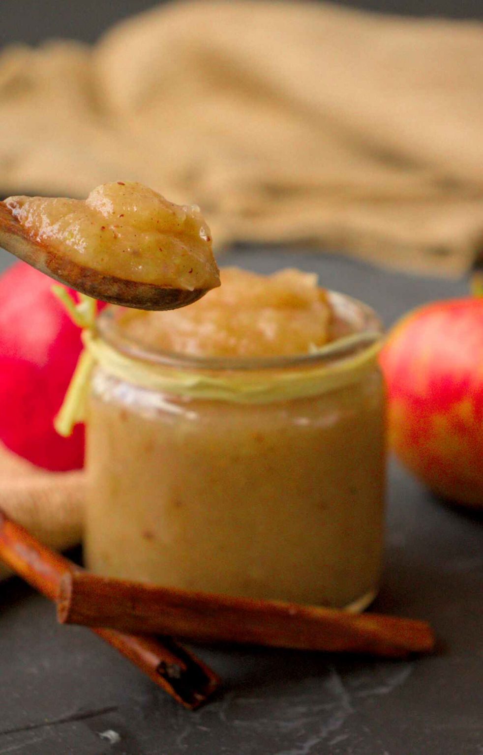 Smooth Apple Puree: Homemade Apple Sauce - SimplyBeyondHerbs