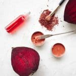 How to make beetroot lip balm for a naturally pink tint - SimplyBeyondHerbs