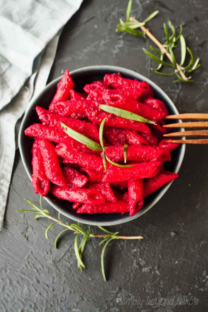 Roasted Beet Pasta Sauce - SimplyBeyondHerbs