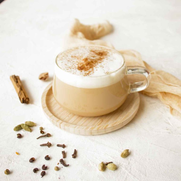 Dirty Chai Latte Recipe (Hot or Iced) - SimplyBeyondHerbs