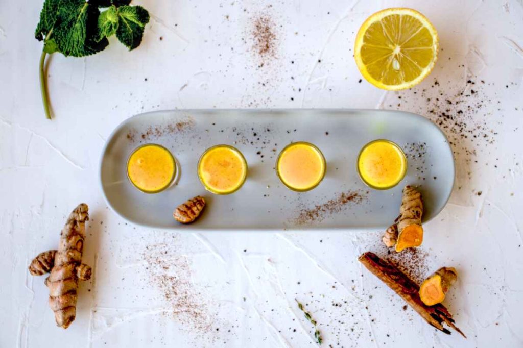 Turmeric shot recipe using fresh or powdered turmeric - SimplyBeyondHerbs