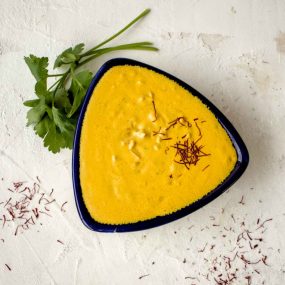Creamy Saffron Sauce - SimplyBeyondHerbs