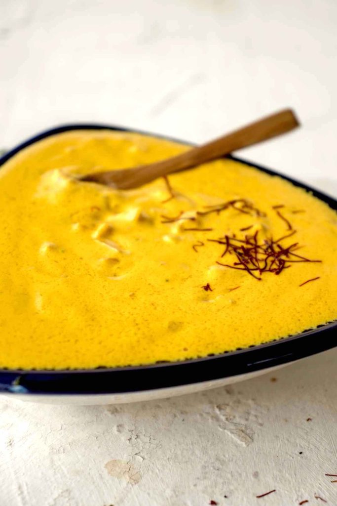 Creamy Saffron Sauce - SimplyBeyondHerbs