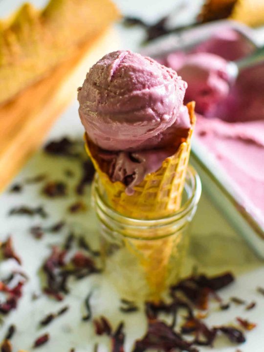 10+ Best Flower Ice Cream Recipes - SimplyBeyondHerbs