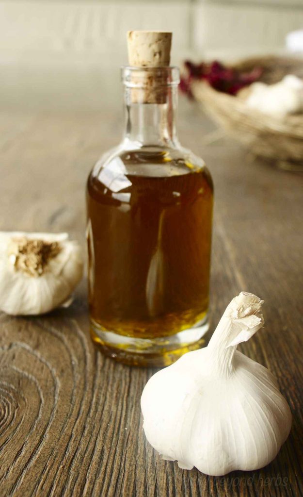 Garlic Infused Olive Oil - SimplyBeyondHerbs