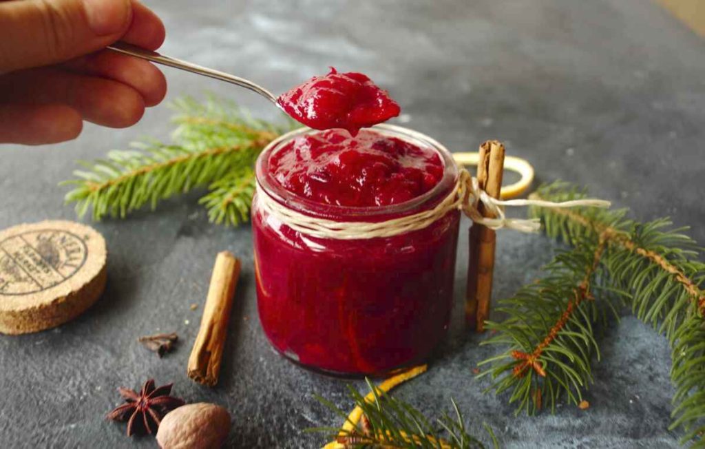 Festive Homemade Christmas Jam - SimplyBeyondHerbs