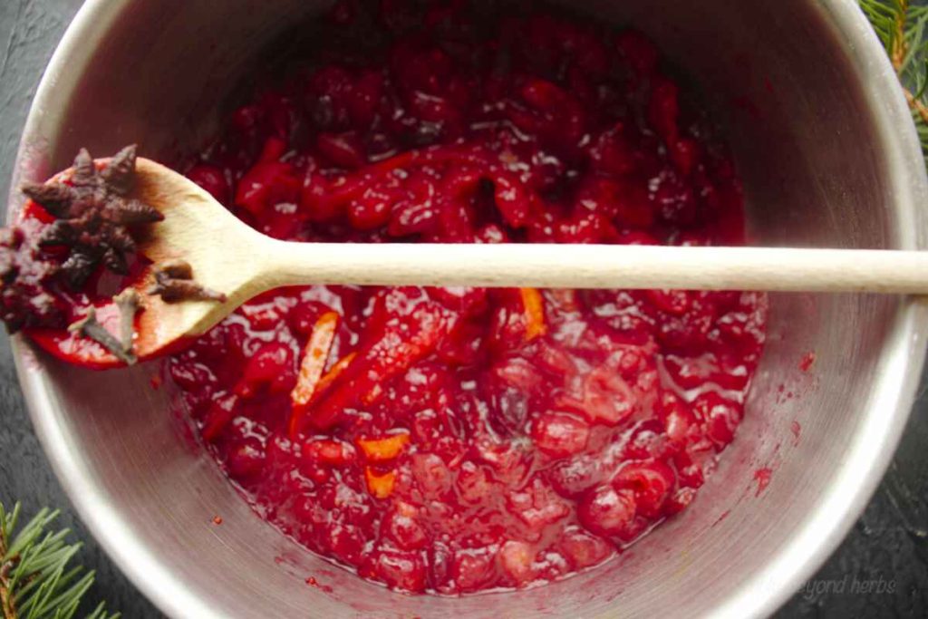 Festive Homemade Christmas Jam - SimplyBeyondHerbs
