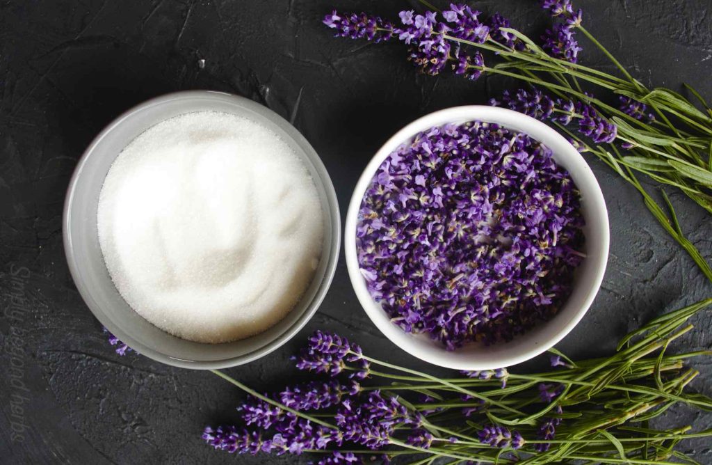 Lavender Sugar from Fresh or Dried Lavender - SimplyBeyondHerbs