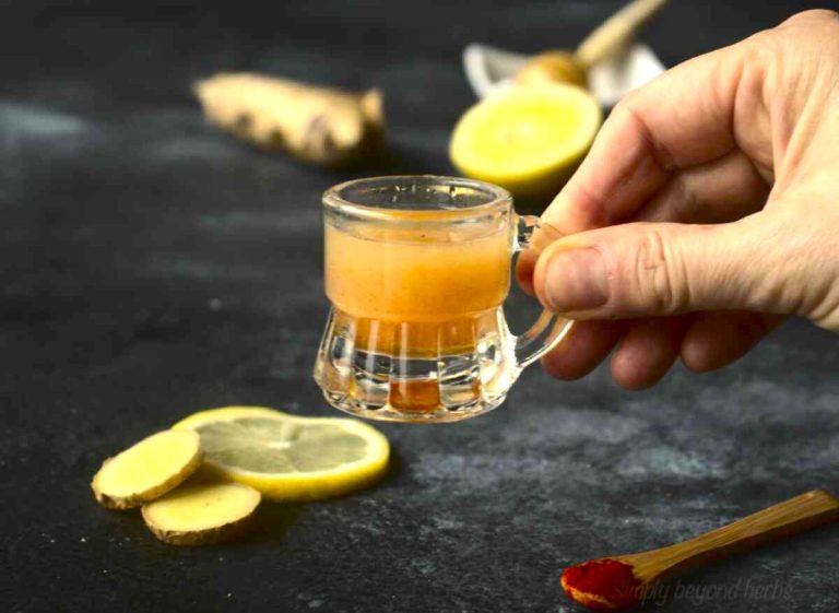 Fire Water Drink for cold and flu season - SimplyBeyondHerbs