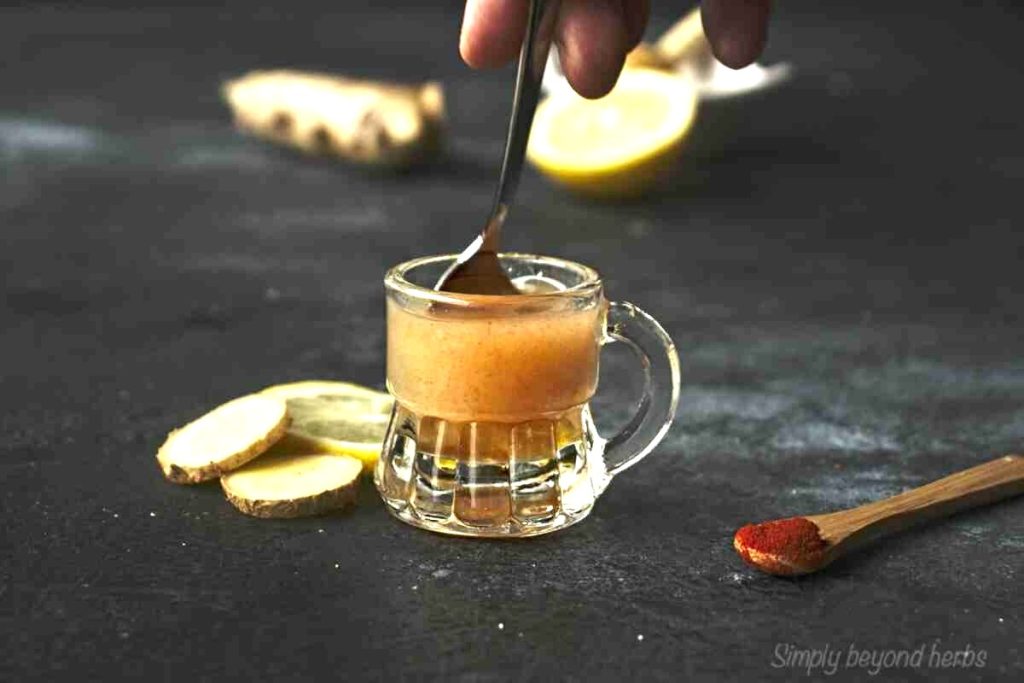 Fire Water Drink for cold and flu season - SimplyBeyondHerbs